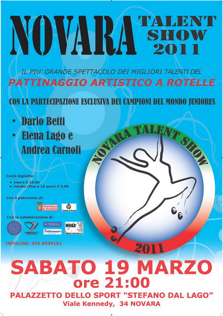NOVARA TALENT SHOW 2011 - Federazione Italiana Sport Rotellistici